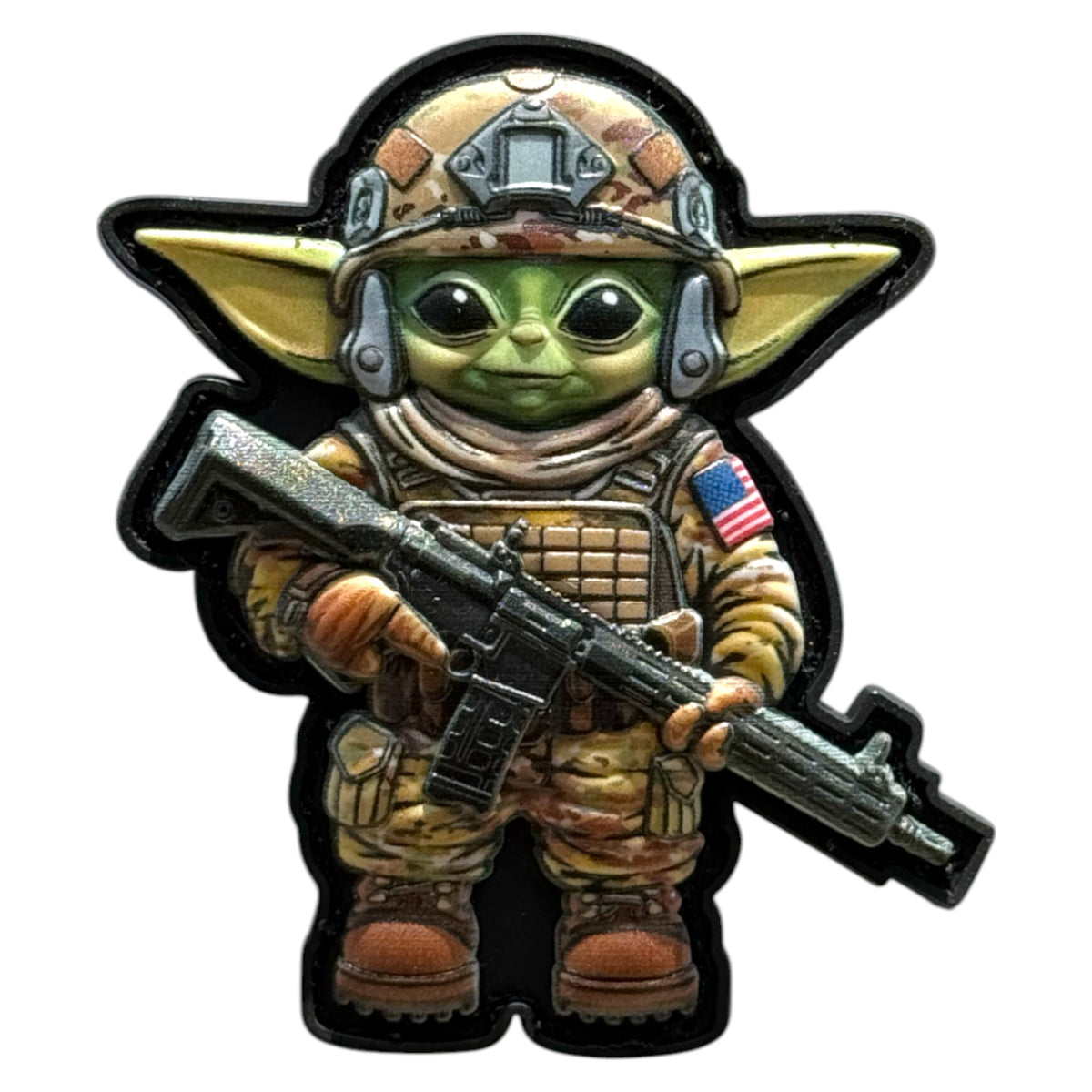 Tactical Baby Yoda PVC Patch | Art Patches USA – ARTPATCHES