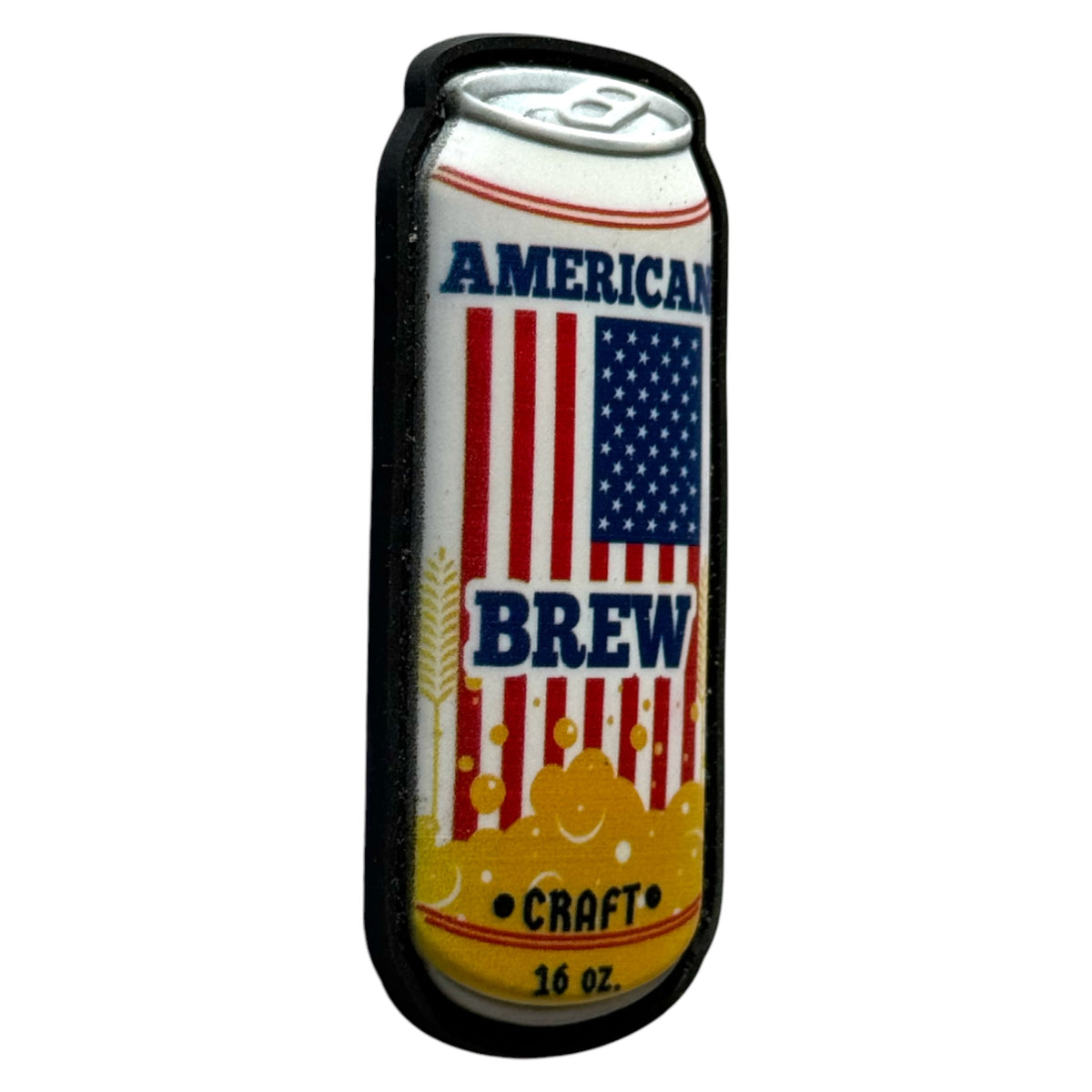 American Brew Can PVC Patch | Art Patches USA – ARTPATCHES