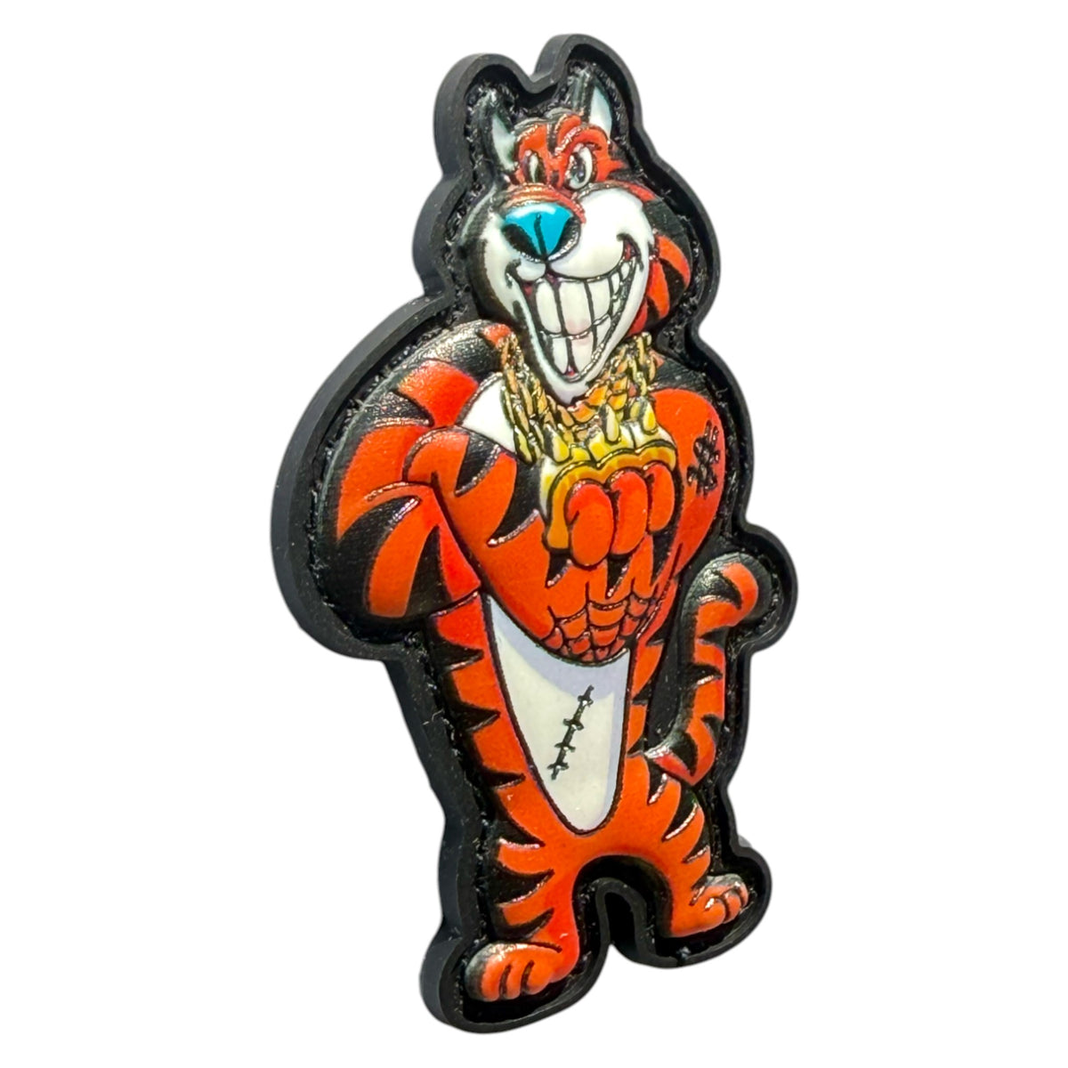 Gangsta Tiger Patch – PVC Morale Edition – ARTPATCHES