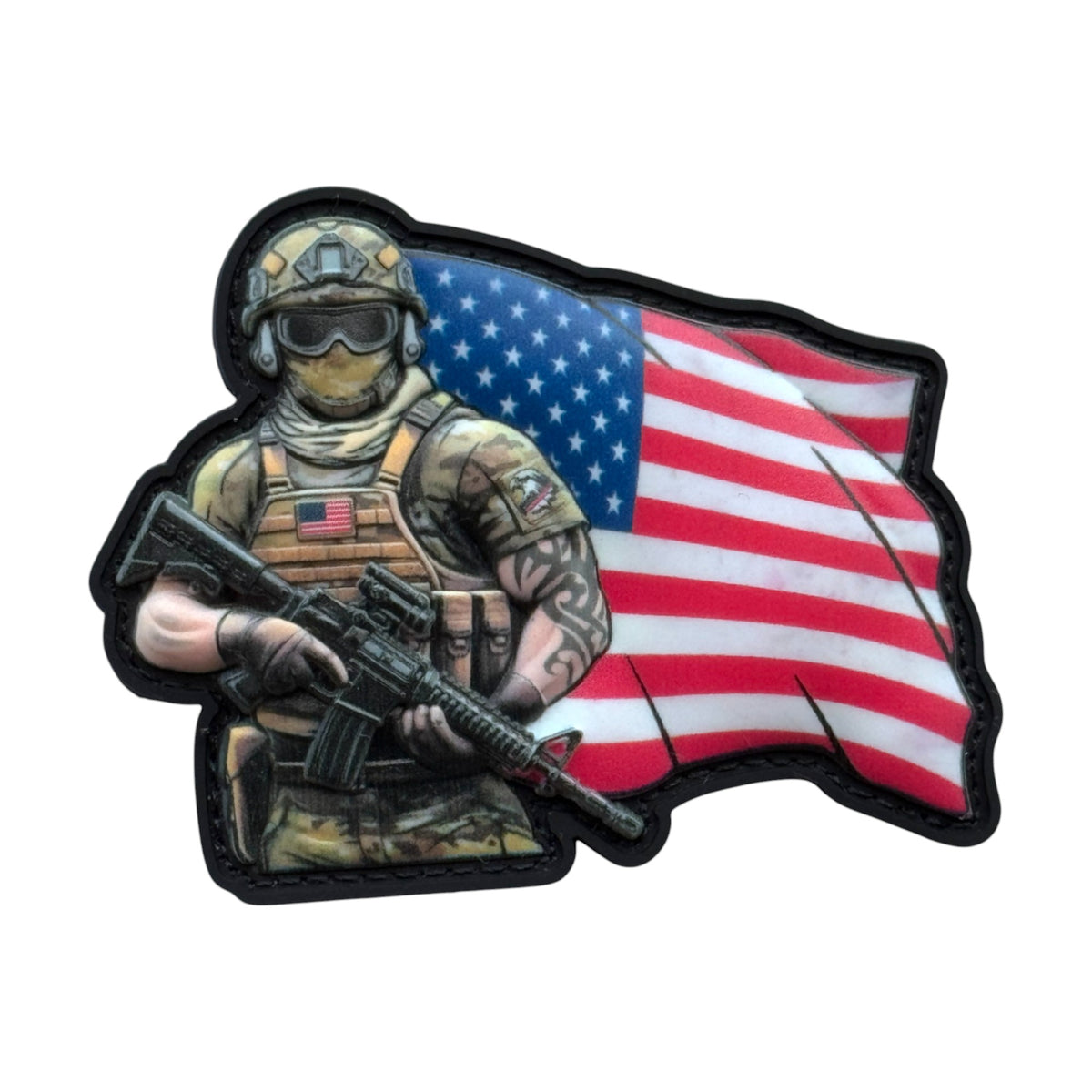 Bravo Soldier - Best-Quality Hook And Loop Patches – ARTPATCHES